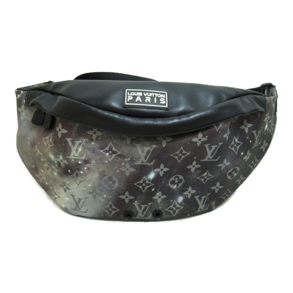 Louis Vuitton | Bags | Louis Vuitton Discovery Bum Bag Black Pvc Coated Canvas Monogram Galaxy ...